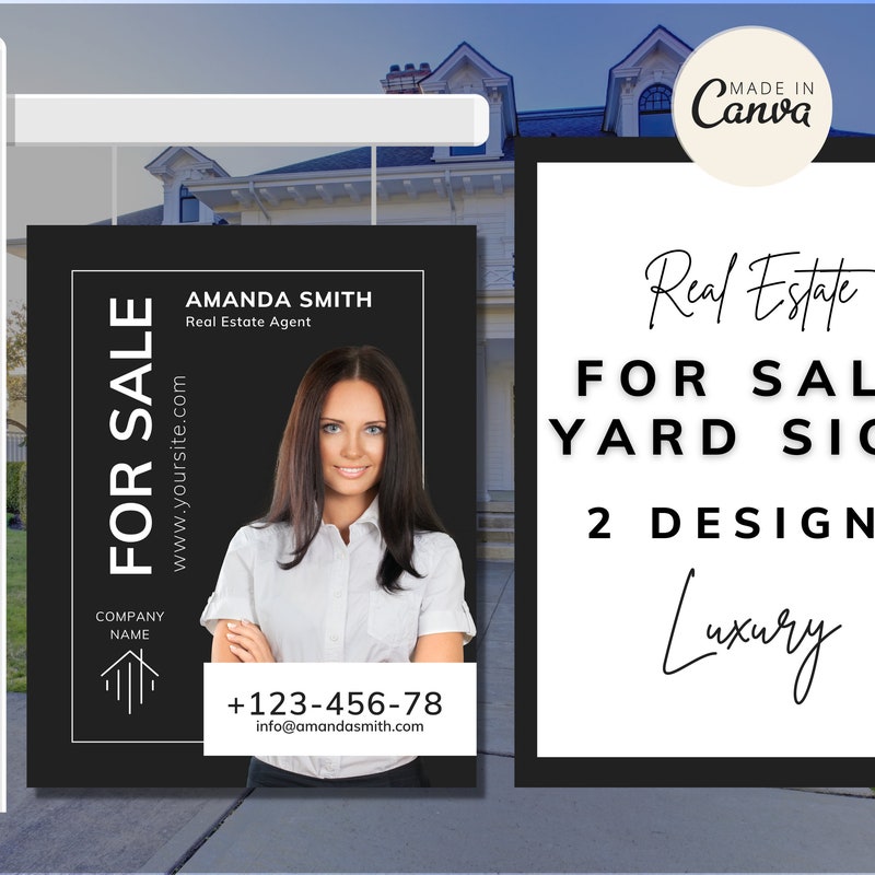 Real Estate Sign - Etsy