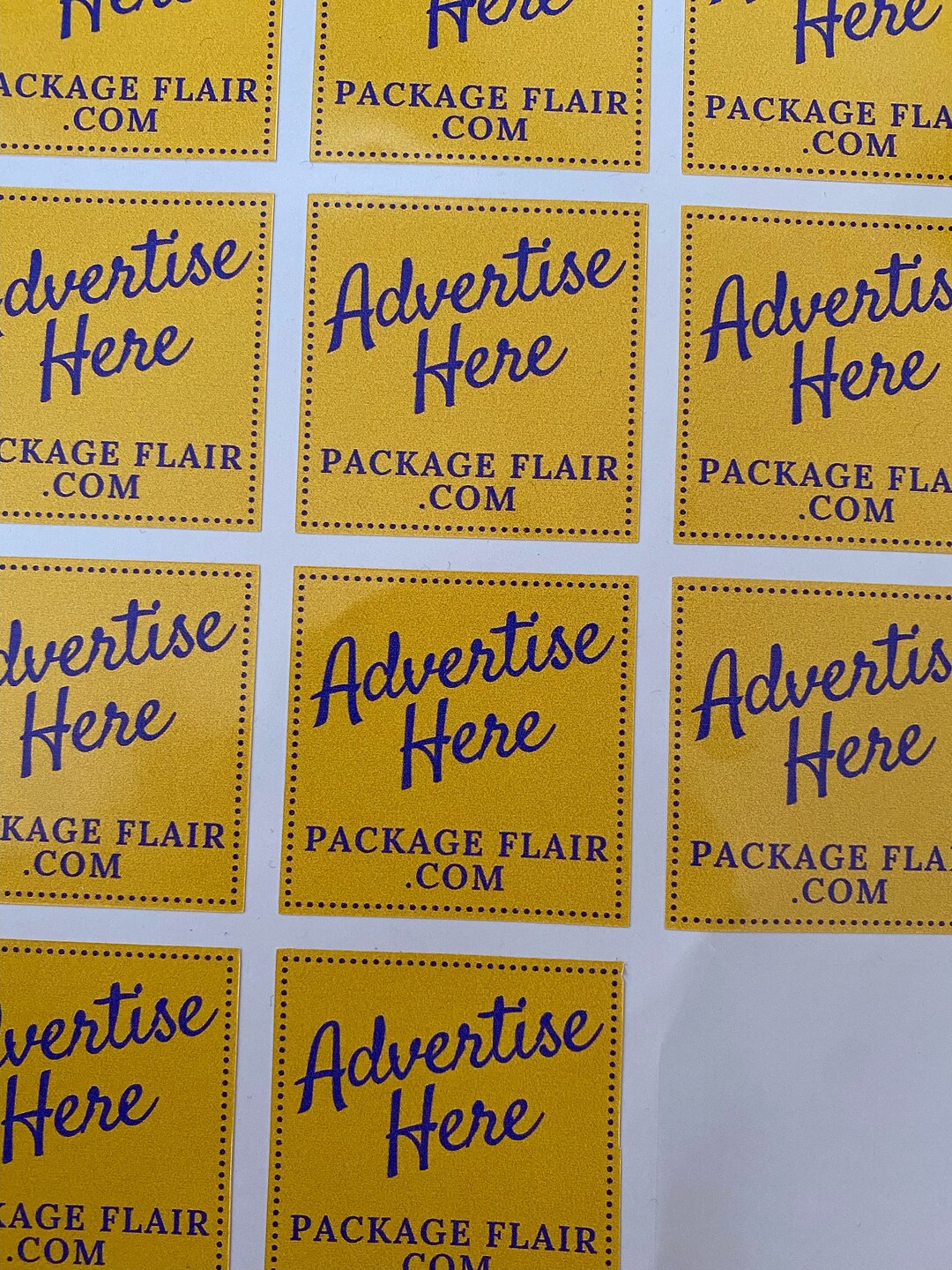 Custom Stickers 2x2 Square Glossy Vinyl Personalized Stickers Bundle of ...