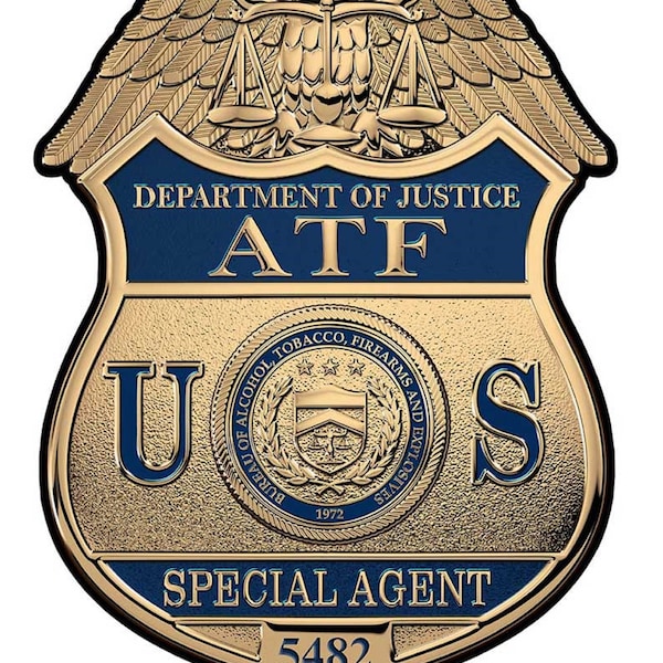 Fbi Badge Svg - Etsy