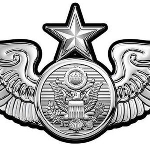 Air Force Senior Enlisted Aircrew Wings All Metal Sign (large) 17 X 7 ...
