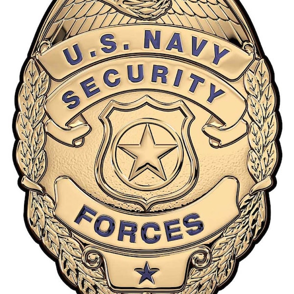 Us Navy Security Forces Badge Svg - Etsy
