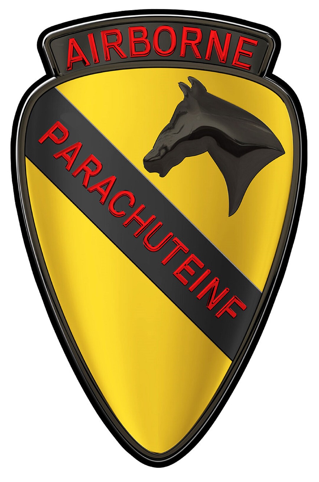 1st Cavalry airborne Metal Sign 11 X 17 - Etsy