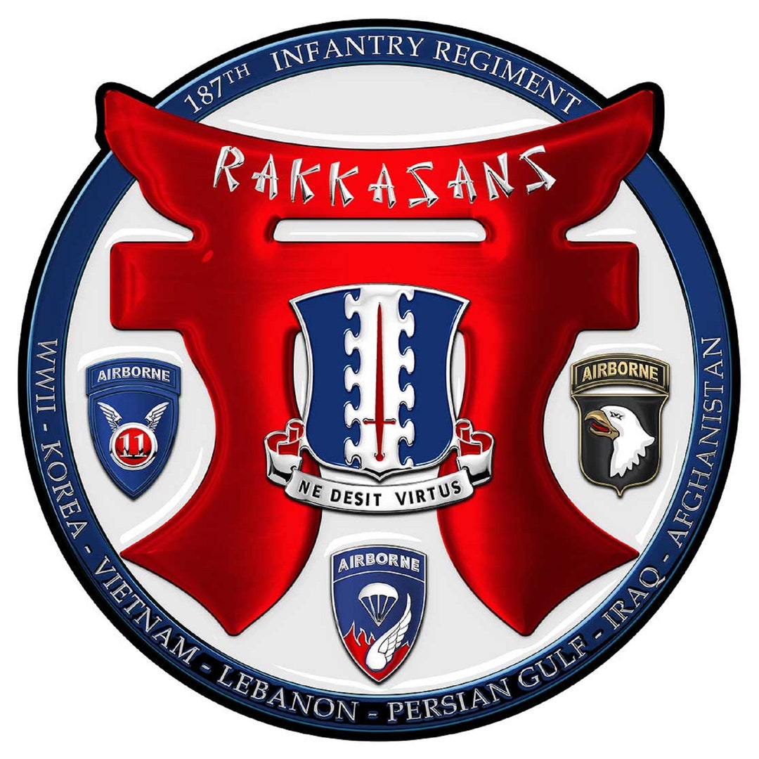 187th Airborne Infantry Regiment rakkasans Tori Metal Sign 15 X 15 - Etsy