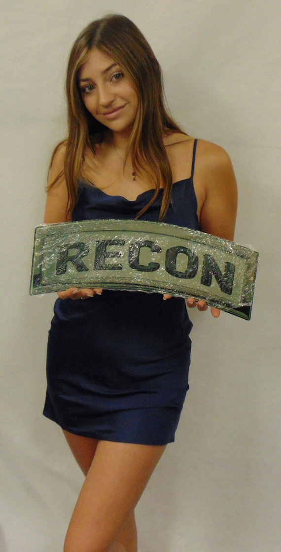 Recon Tab OD All Metal Sign 17 X 7 - Etsy