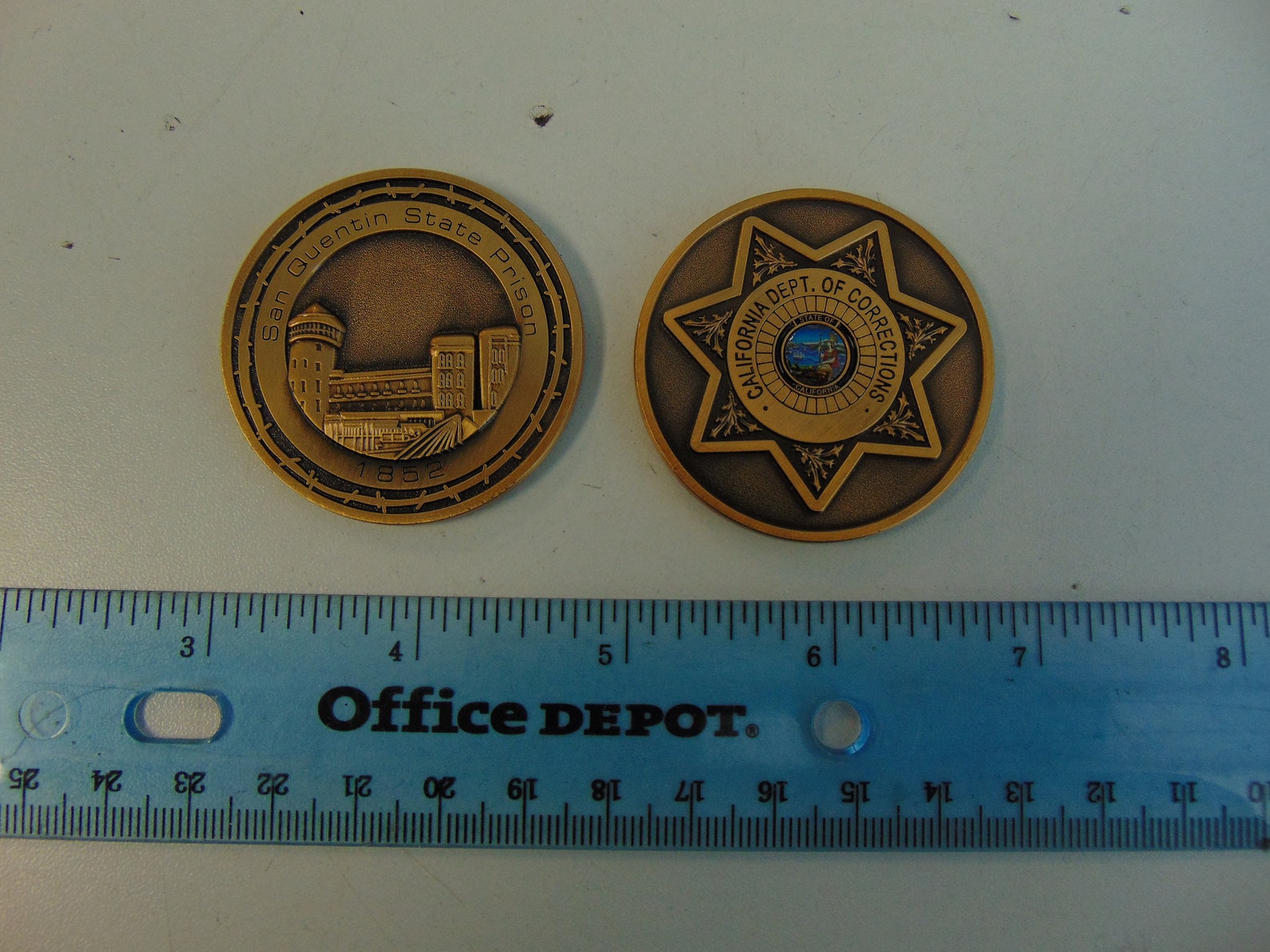 San Quentin State Prison Challege Coin - Etsy