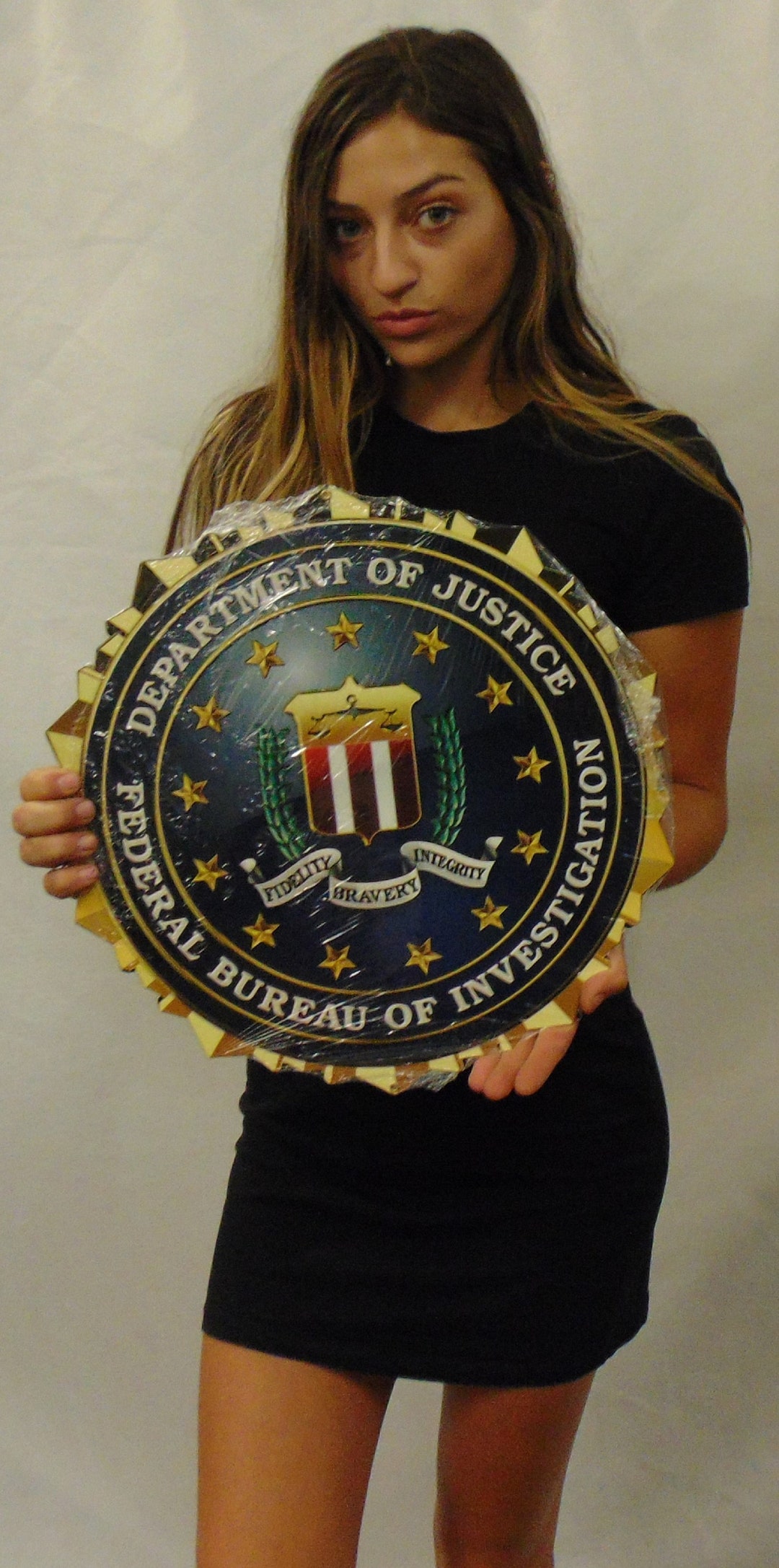 Federal Bureau of Investigation FBI All Metal Sign 15" Round SOG580 - Etsy