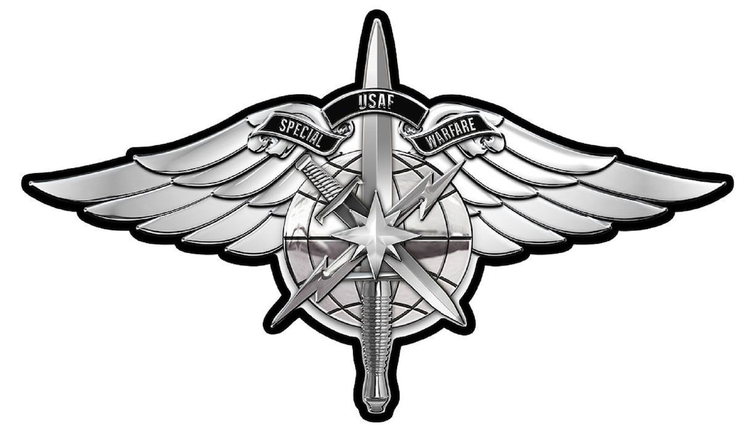 Air Force SPECIAL WARFARE BADGE All Metal Sign 16 X 9" - Etsy
