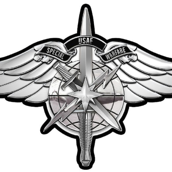 Metal Air Force Badge - Etsy