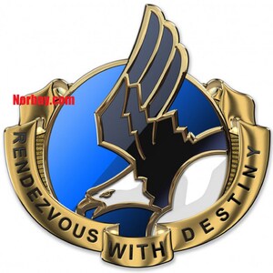 101st Airborne Division Unit Crest 15 X 15" Metal Sign - Etsy