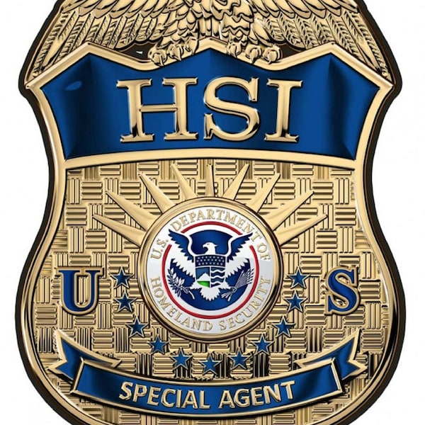 Homeland Security Badge - Etsy