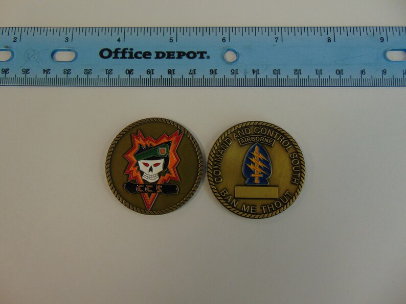 MACVSOG SOG Command and Control South CCS Challenge Coin - Etsy