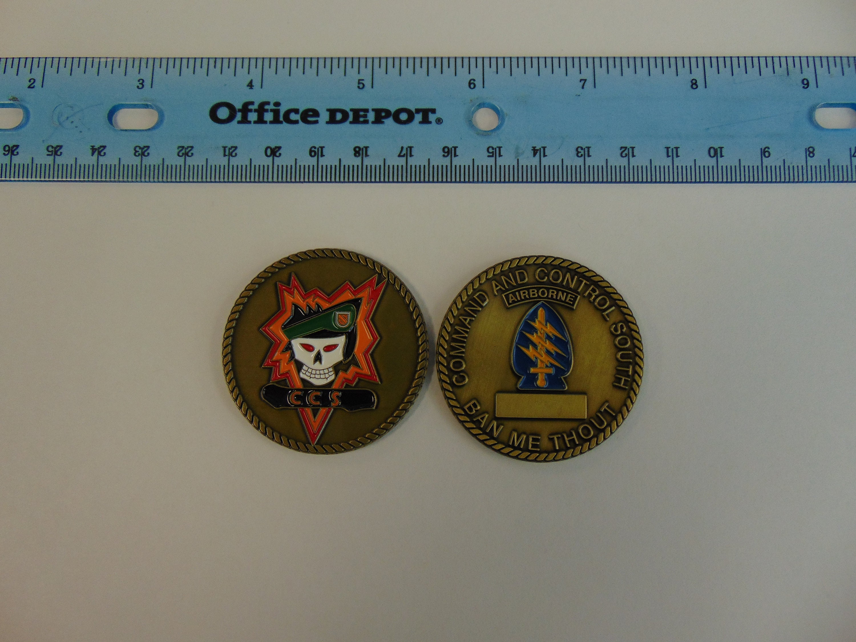 MACVSOG SOG Command and Control South CCS Challenge Coin - Etsy