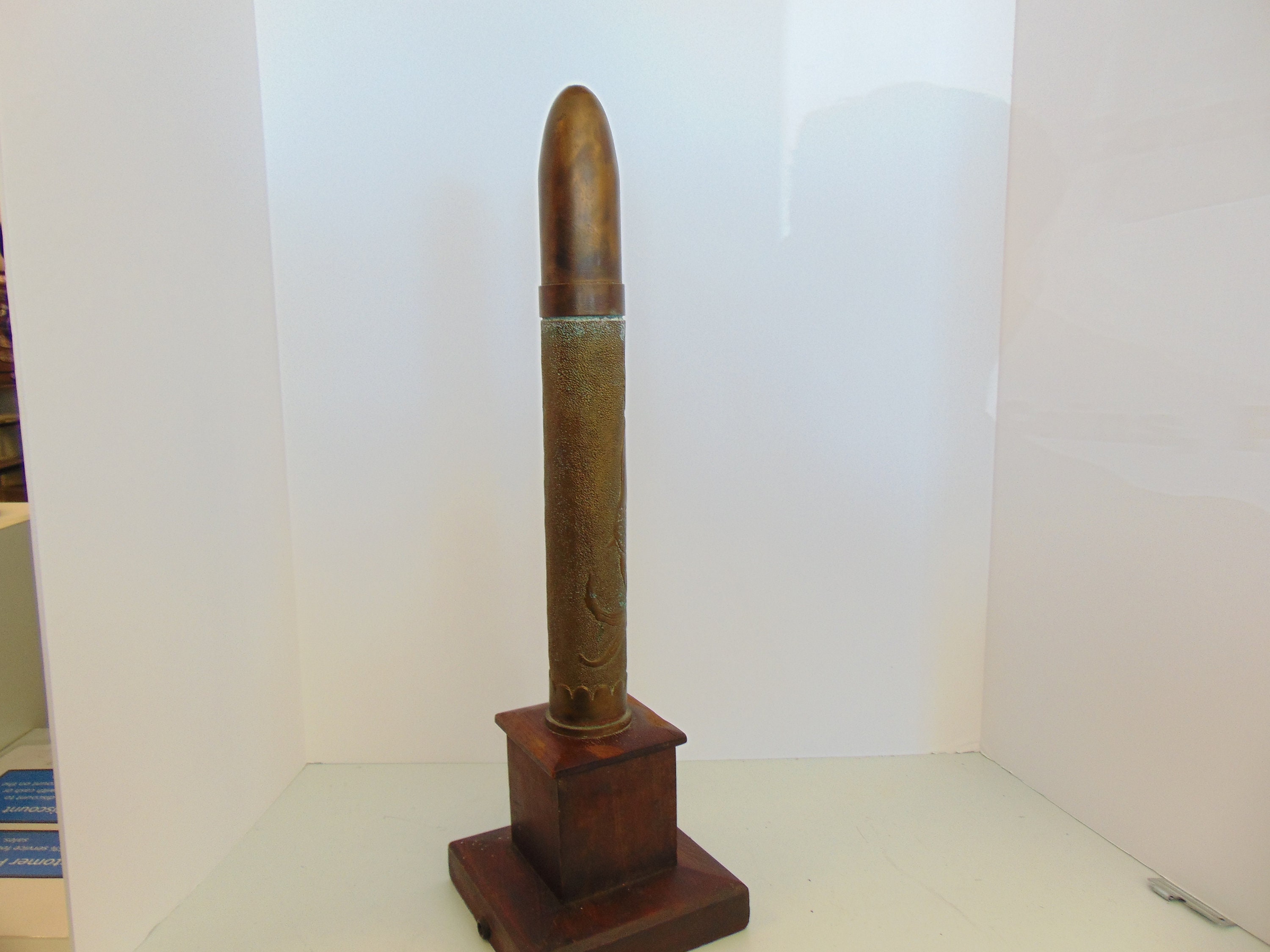 Old Vintage World War I WW 1 Trench Art ARTILLERY SHELL - Etsy