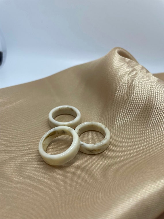 Marble Rings | Etsy