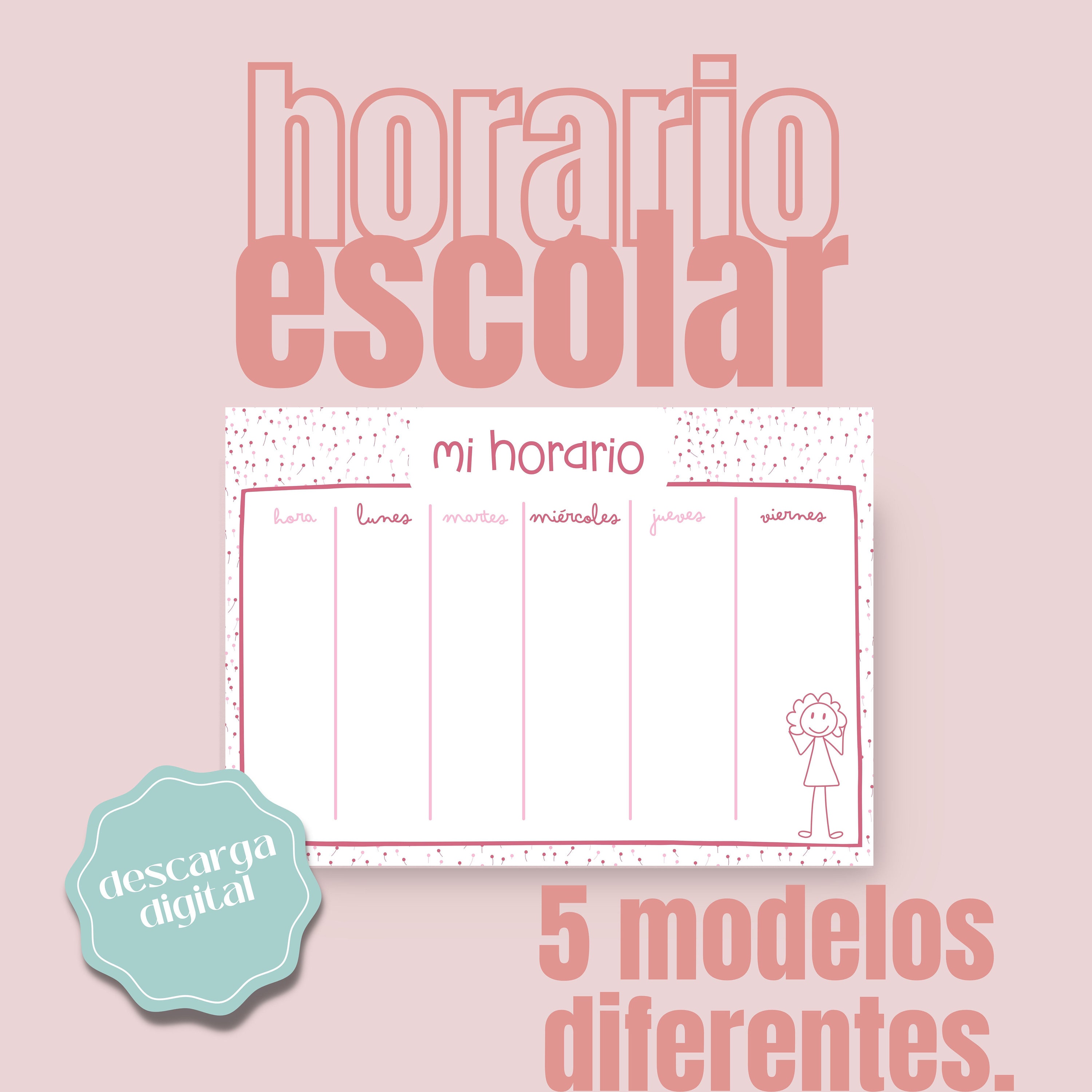 Printable Kids School Calendar Weekly Planner, Chore Calendar ...