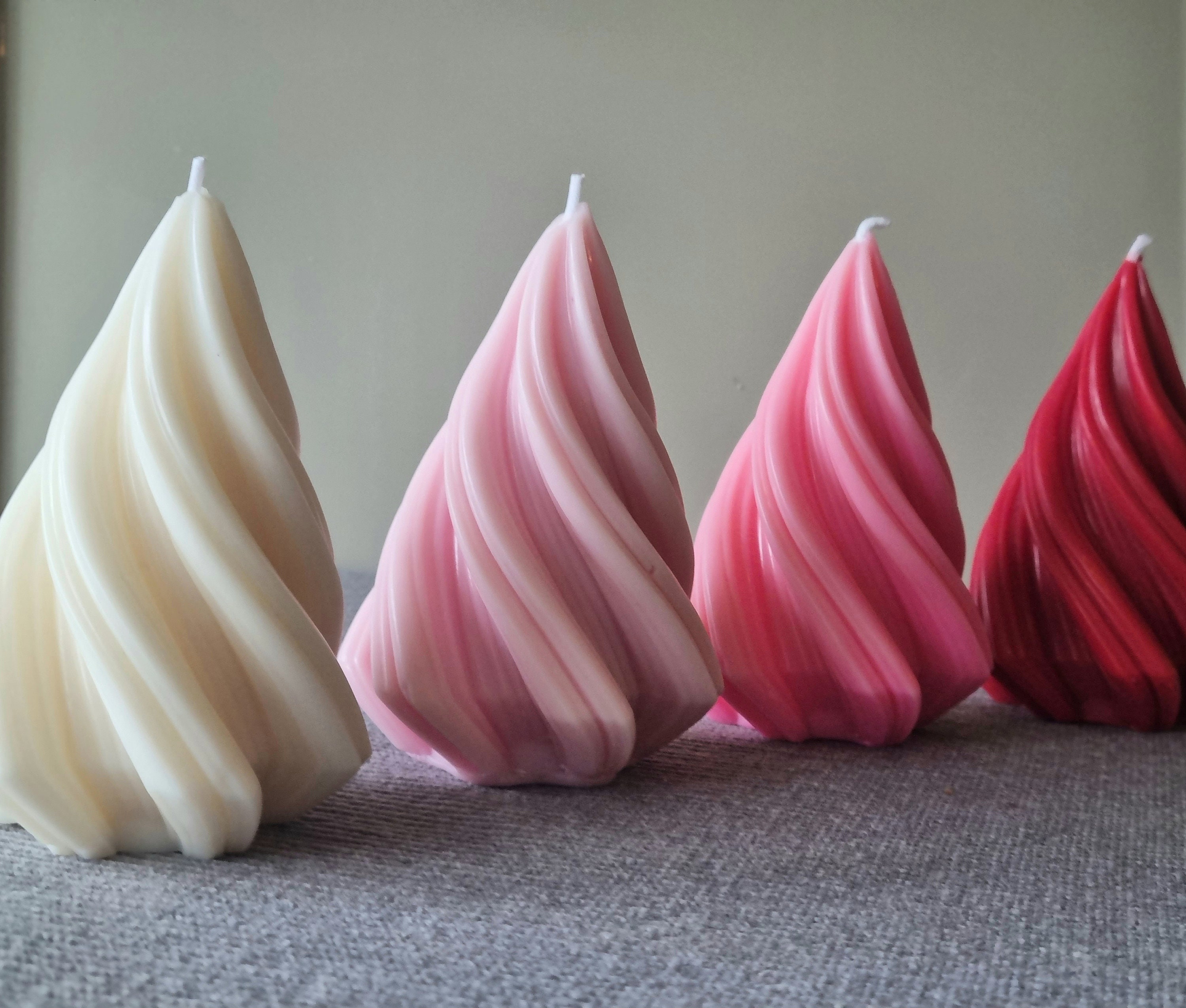 Twisted Christmas Tree/geometric Tree/scented Tree - Etsy UK