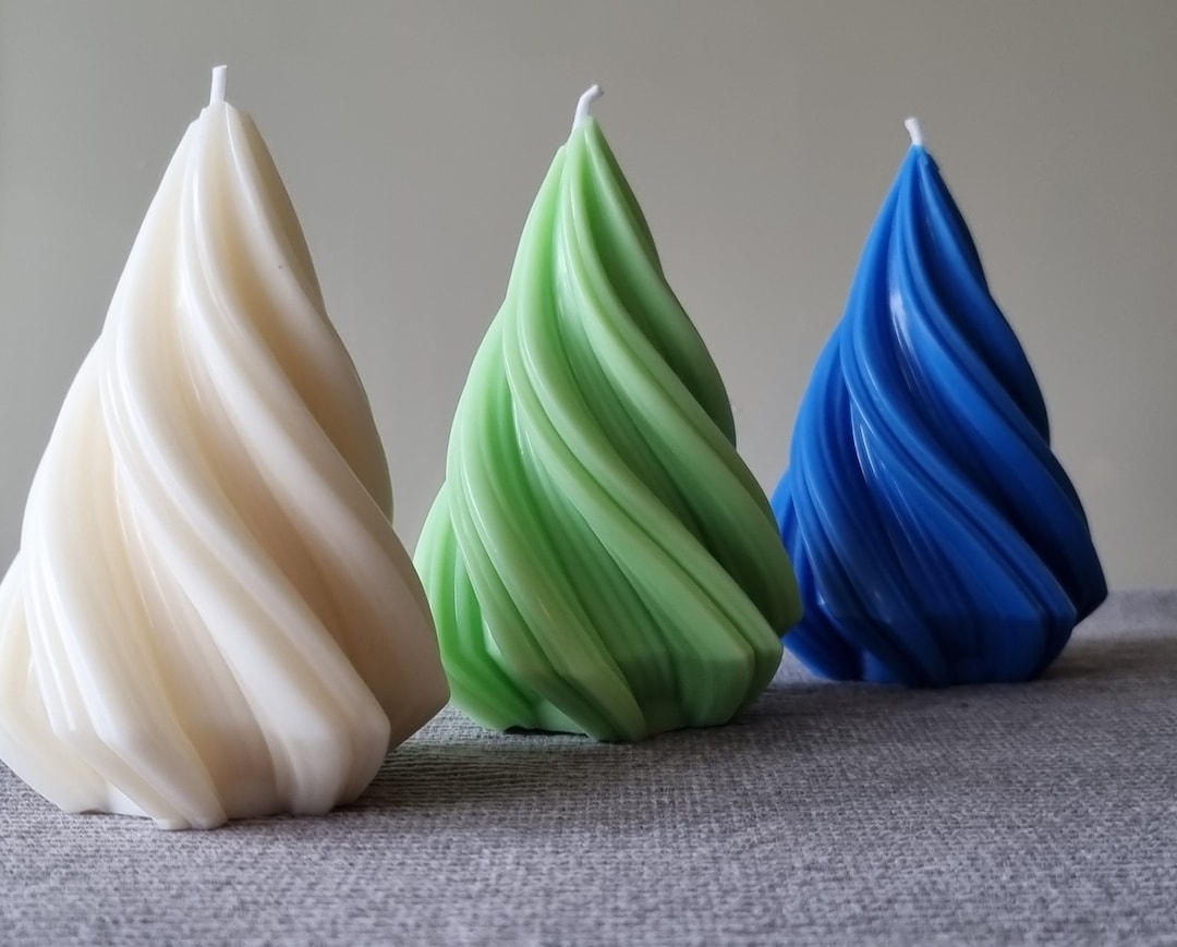 Twisted Christmas Tree/geometric Tree/scented Tree - Etsy UK