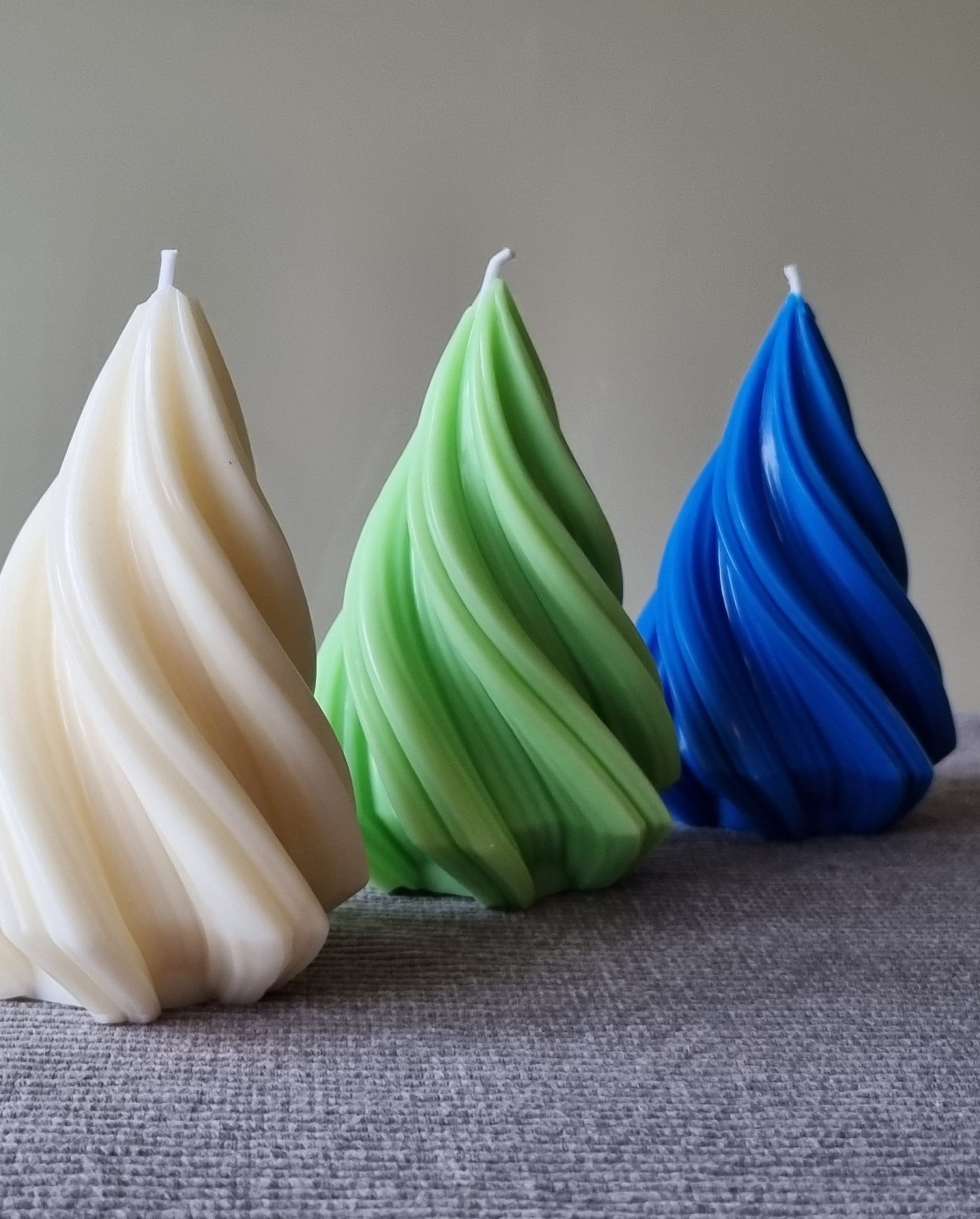 Twisted Christmas Tree/geometric Tree/scented Tree - Etsy UK