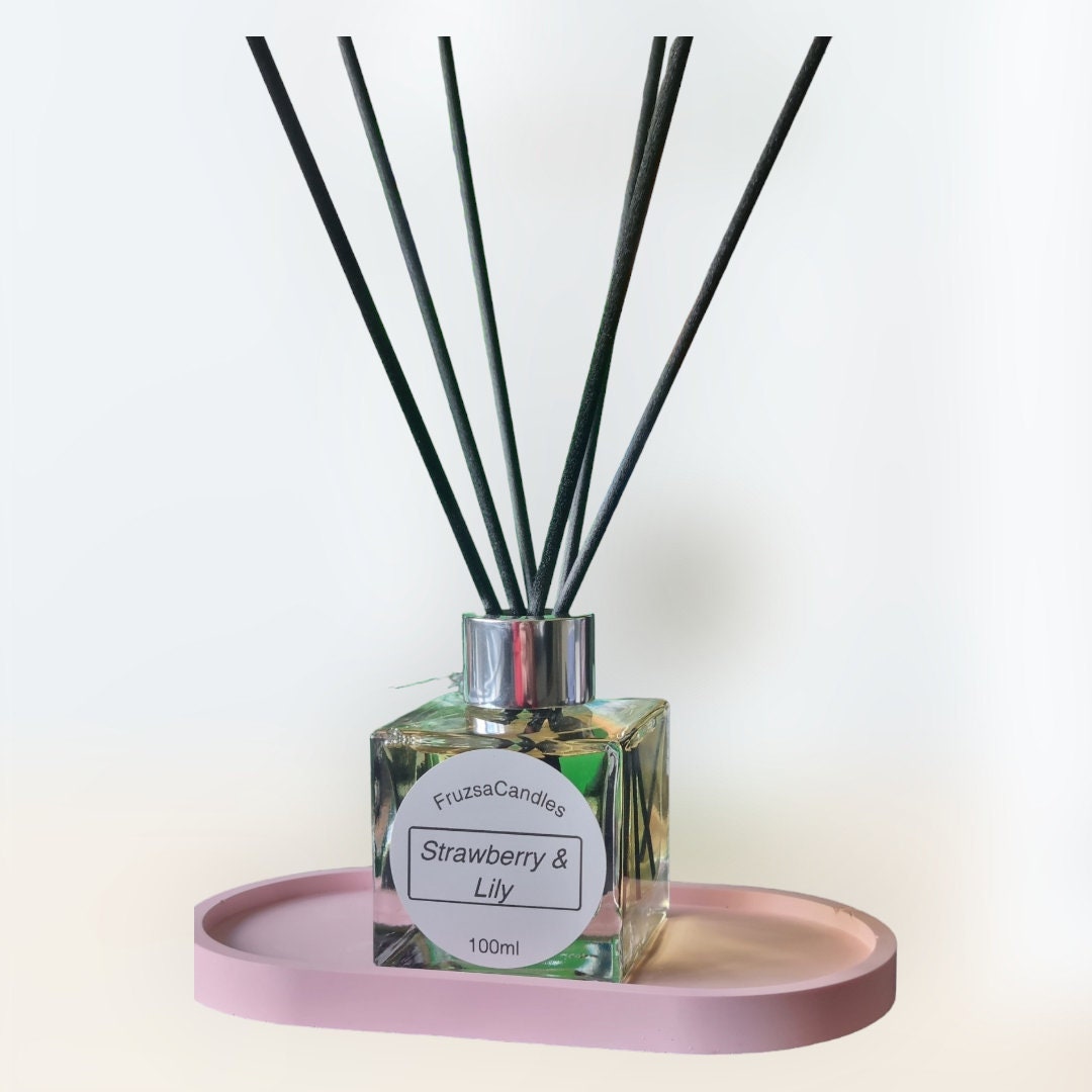 Luxury Strawberry & Lily Reed Diffuser/handmade Highly Scented Reed ...