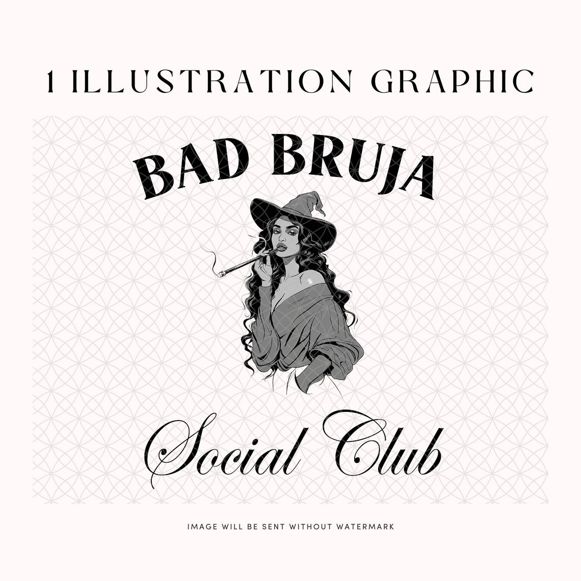 Bad Bruja Witch PNG Clip Art for Halloween Spooky Digital Download ...
