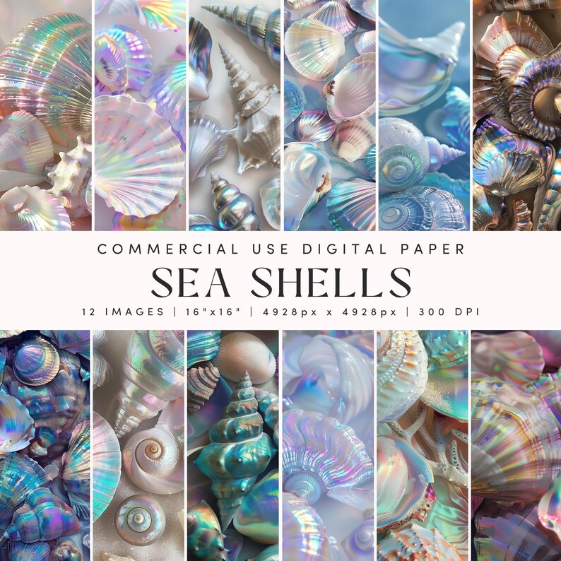 Junk Journal Beach Life High Quality Jpg Summer Paper Watercolor ...