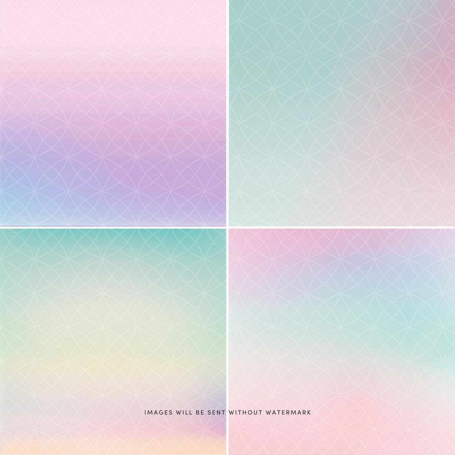 Pastel Gradient Digital Paper Pack, Scrapbooking Backgrounds, Ombre ...