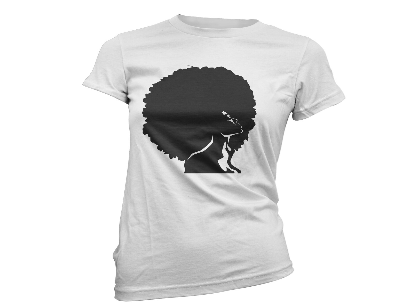 Soul Woman Clipart Soul Woman Silhouette Afro Woman - Etsy