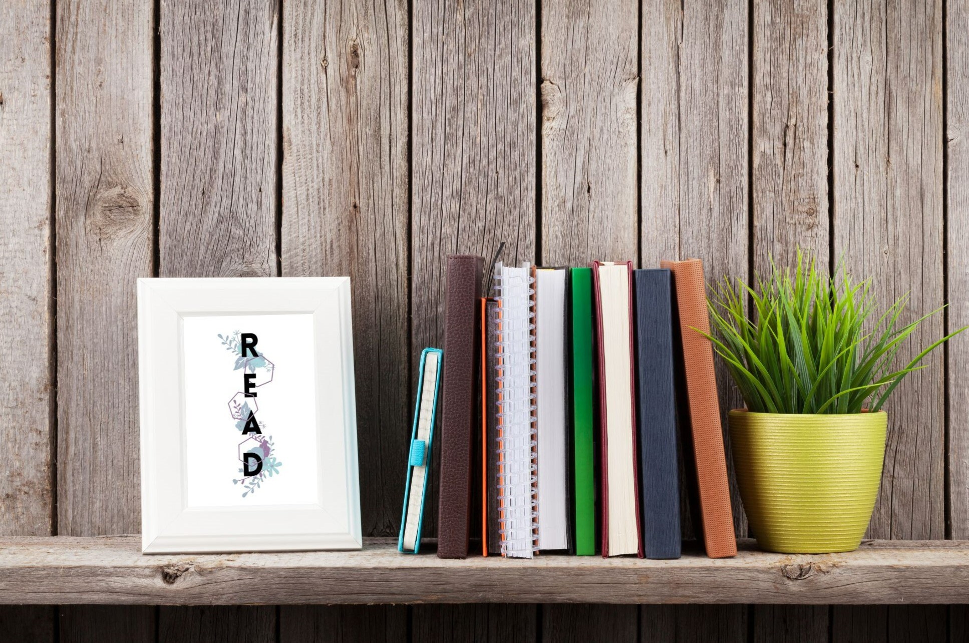 Read Poster, Digital Download Print, Literary Wall Art, Book Lovers ...