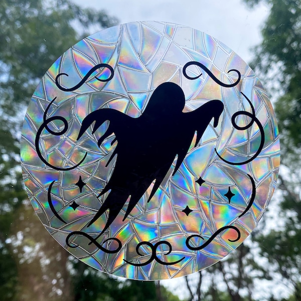 Ghost Window Sticker - Etsy