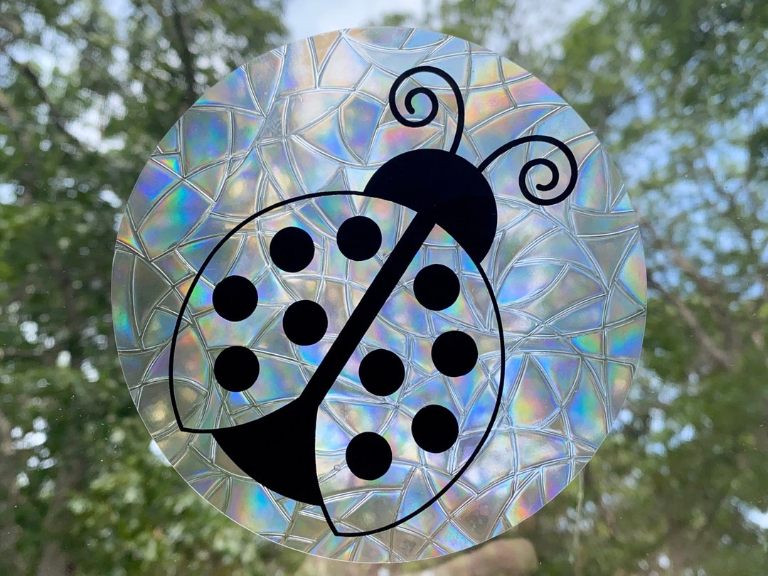 Ladybug Window Cling Rainbow Maker Suncatcher, Ladybug Decor, Window ...