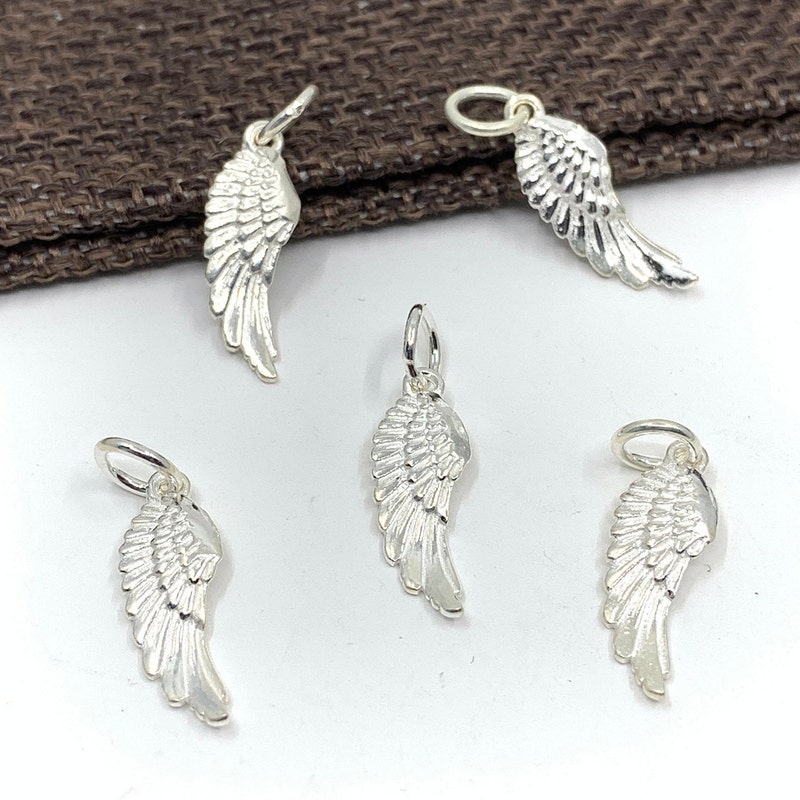 Angel Wing Charm - Etsy