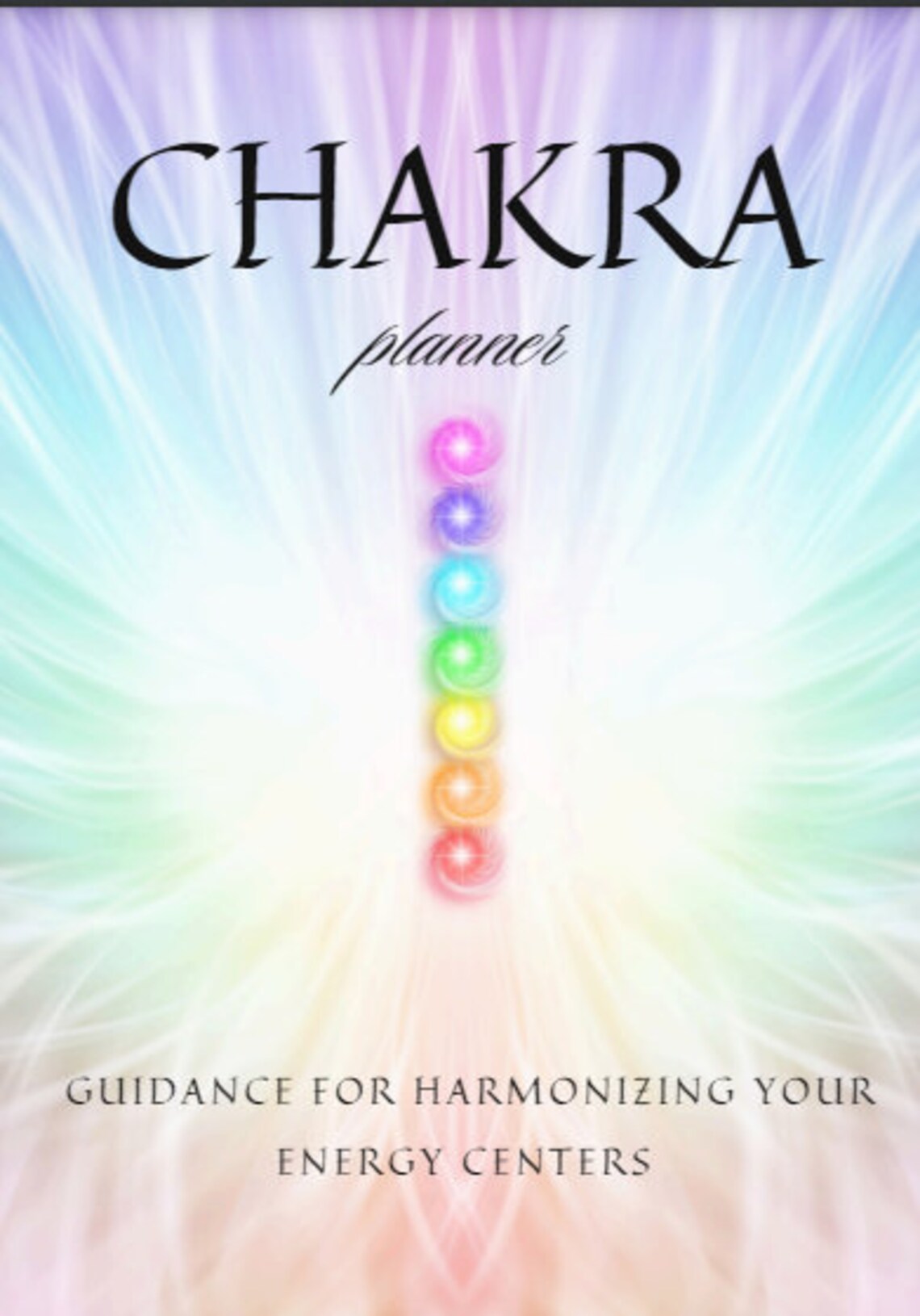 7 CHAKRAS WORKBOOK | Chakra Planner Workbook | Chakra Guide | Printable ...