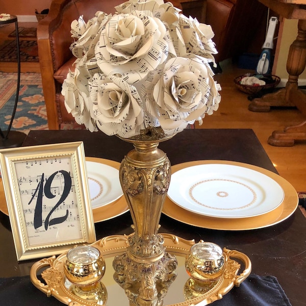 Music Centerpiece - Etsy