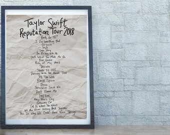 Printable Eras Tour - Etsy