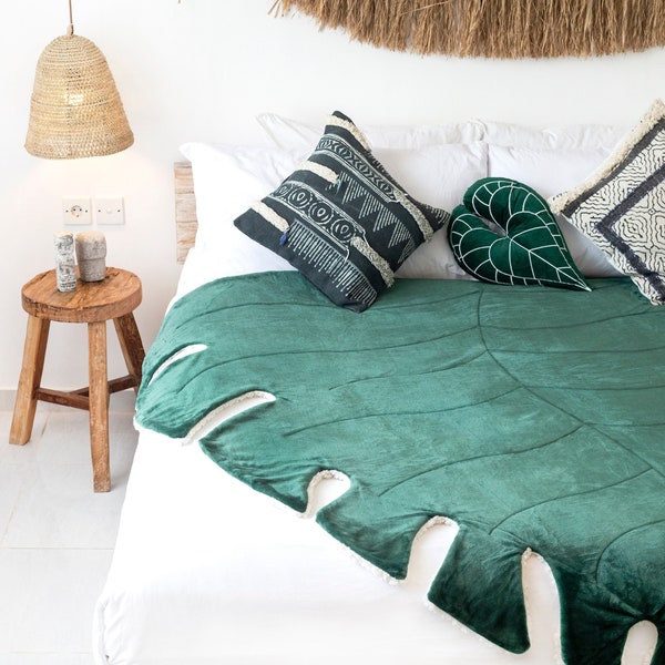 Leaf Throw Blanket - Etsy