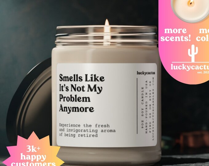 Personalizable Smells Like Not Your Problem Anymore Funny Gift Eco ...