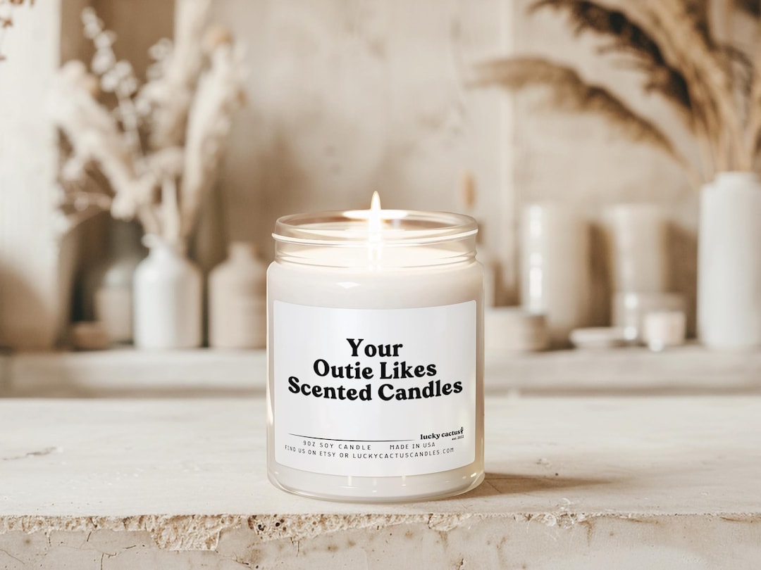 Your Outie Likes Scented Candles, Handmade Soy Candle, Severance, Funny ...