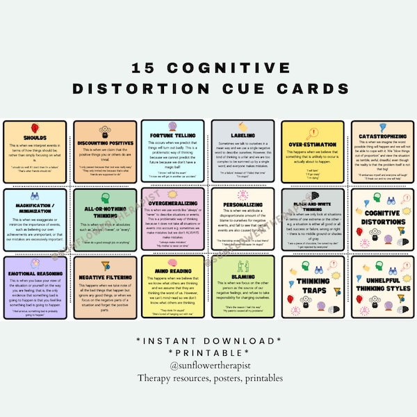 Unhelpful Thinking Tools - Etsy