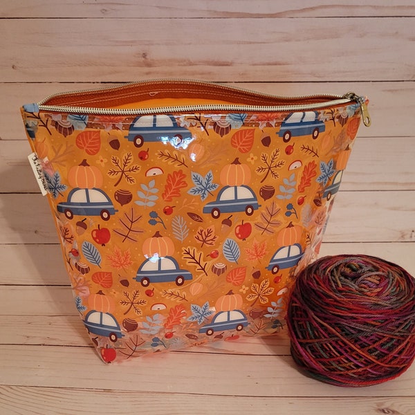 Vinyl Project Bag - Etsy