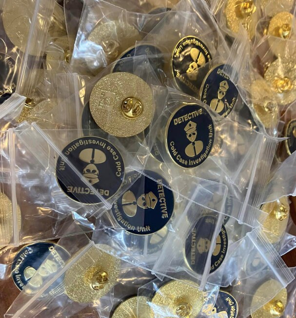 Enamel Detective Badge - Etsy