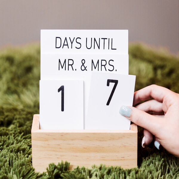 Shop Wedding Countdown - Etsy