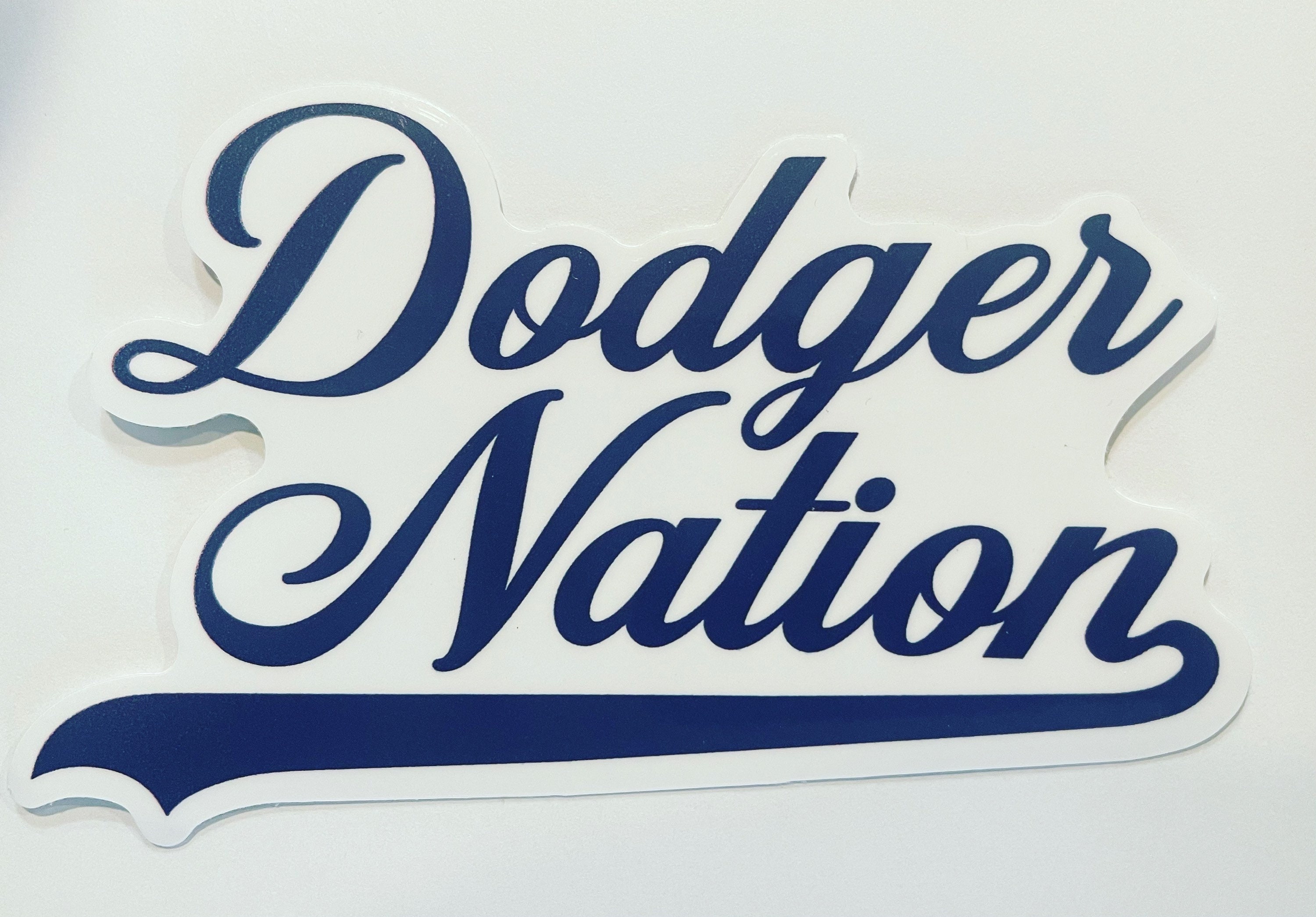 Los Angeles Dodgers Sticker - Etsy