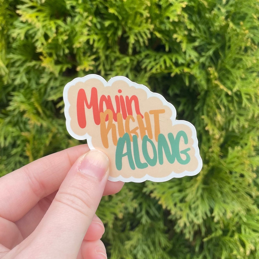 Movin Right Along Sticker | Muppet Decal | Disney Sticker - Etsy