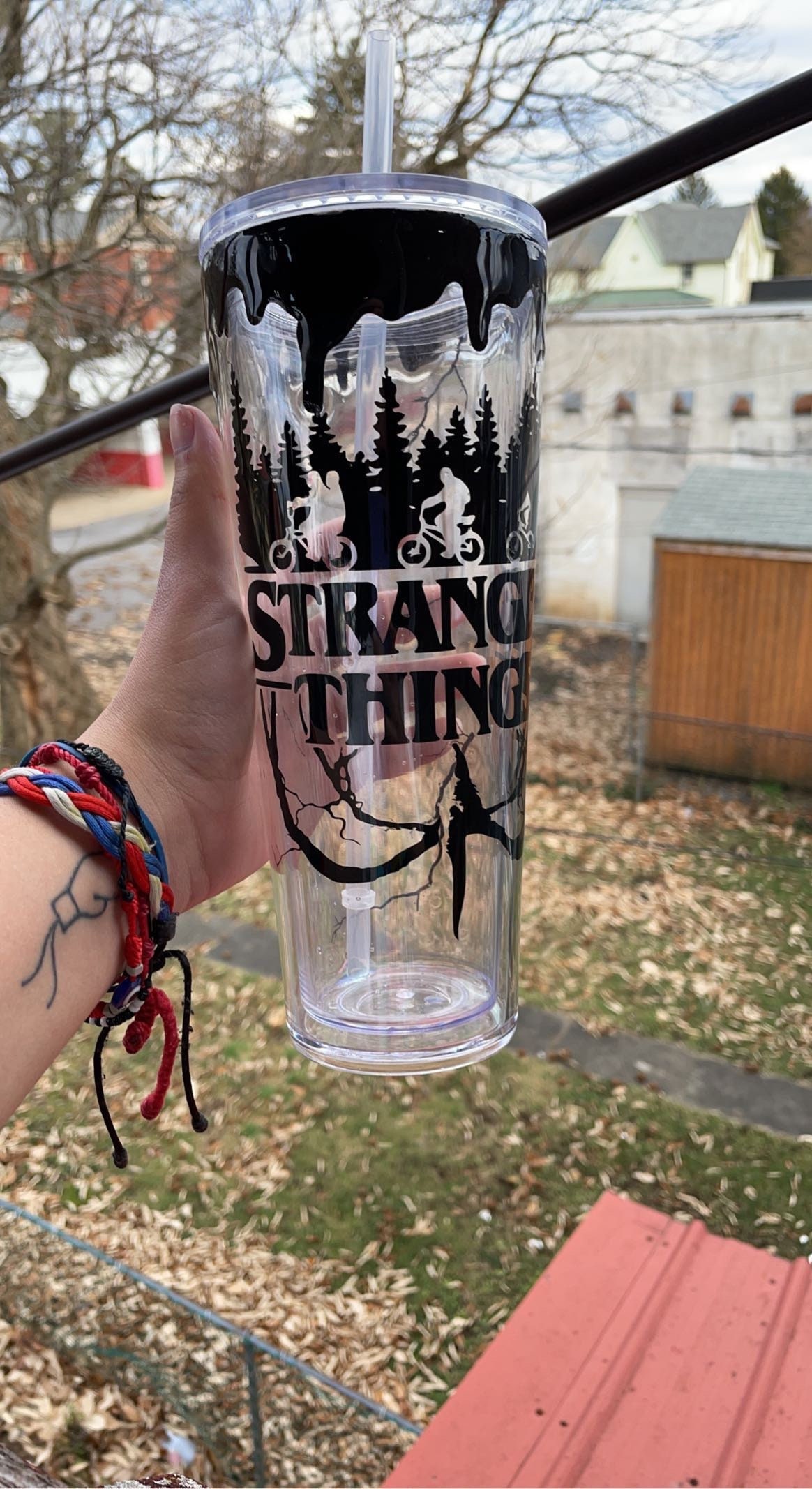 3D Stranger Things Drip Cup - Etsy