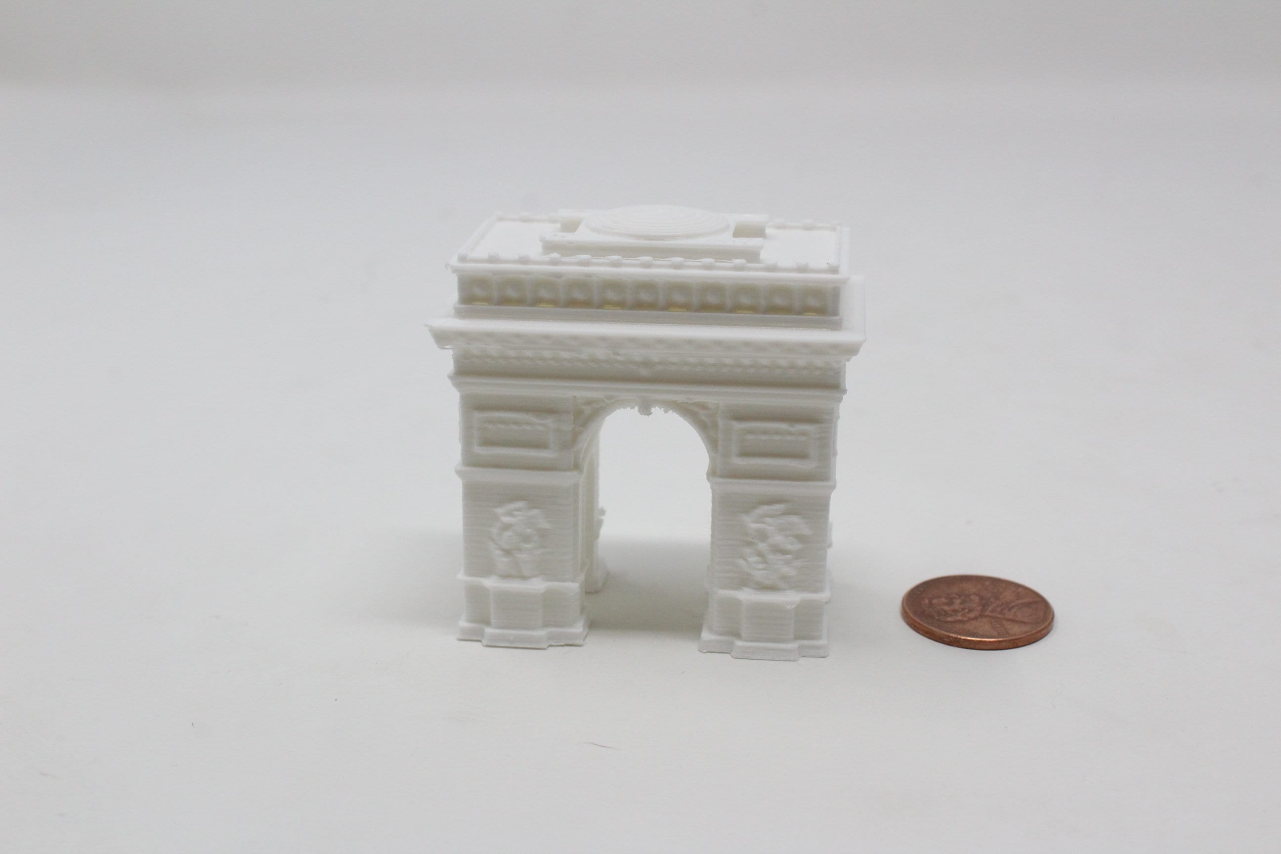 Arc De Triomphe Replica Miniature Building - Etsy