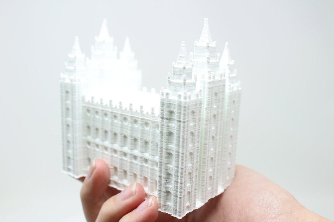 Salt Lake City, Utah LDS Temple Replica Miniature Building - Etsy