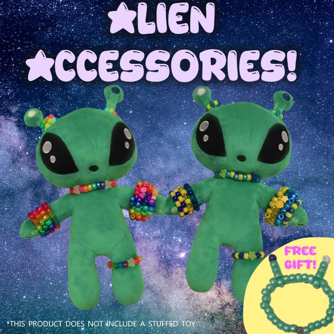 Accsessories for IKEA Alien - Kandi Bracelets and Cuffs Clothes for ...