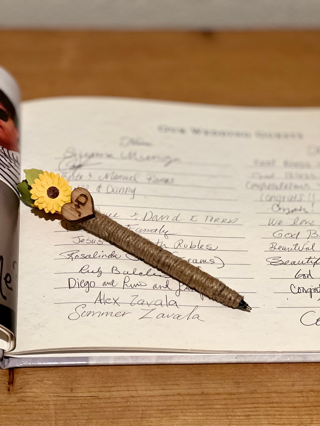 Wedding Pen , Wedding Guestbook Pen , Rustic - Different Styles ...