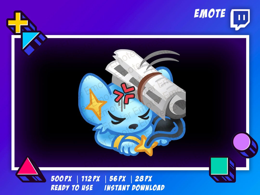 Twitch Pokemon Emote Hisuian Shinx Bonk Scarlet Violet Pokemon Kawaii ...