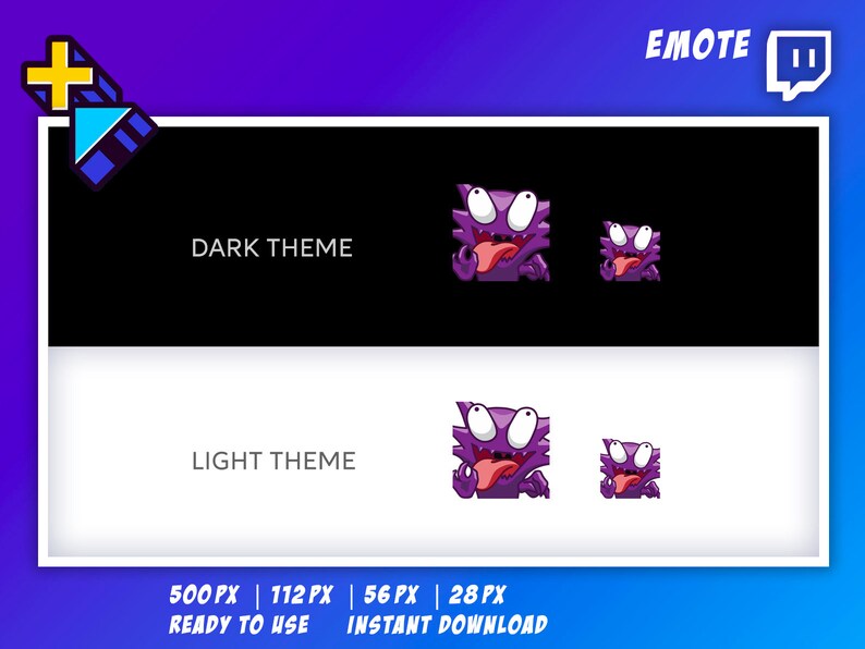 Twitch Pokemon Emote - Haunter Boo - Funny Faces - Scarlet Violet ...